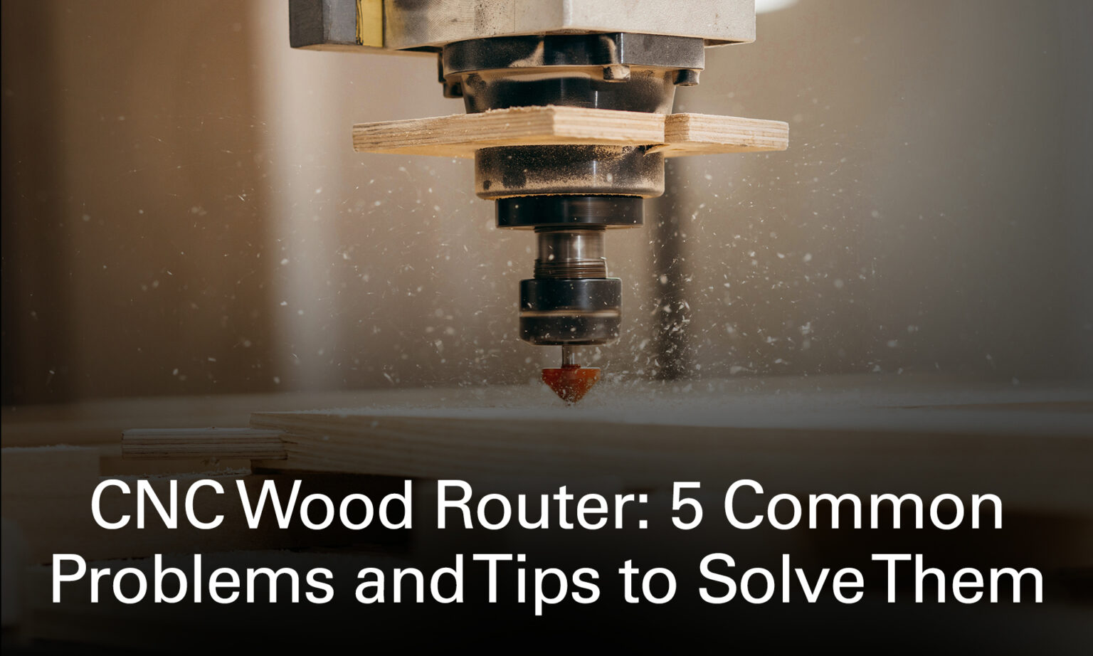 CNC Wood Router: 5 Common Problems and Tips to Solve Them